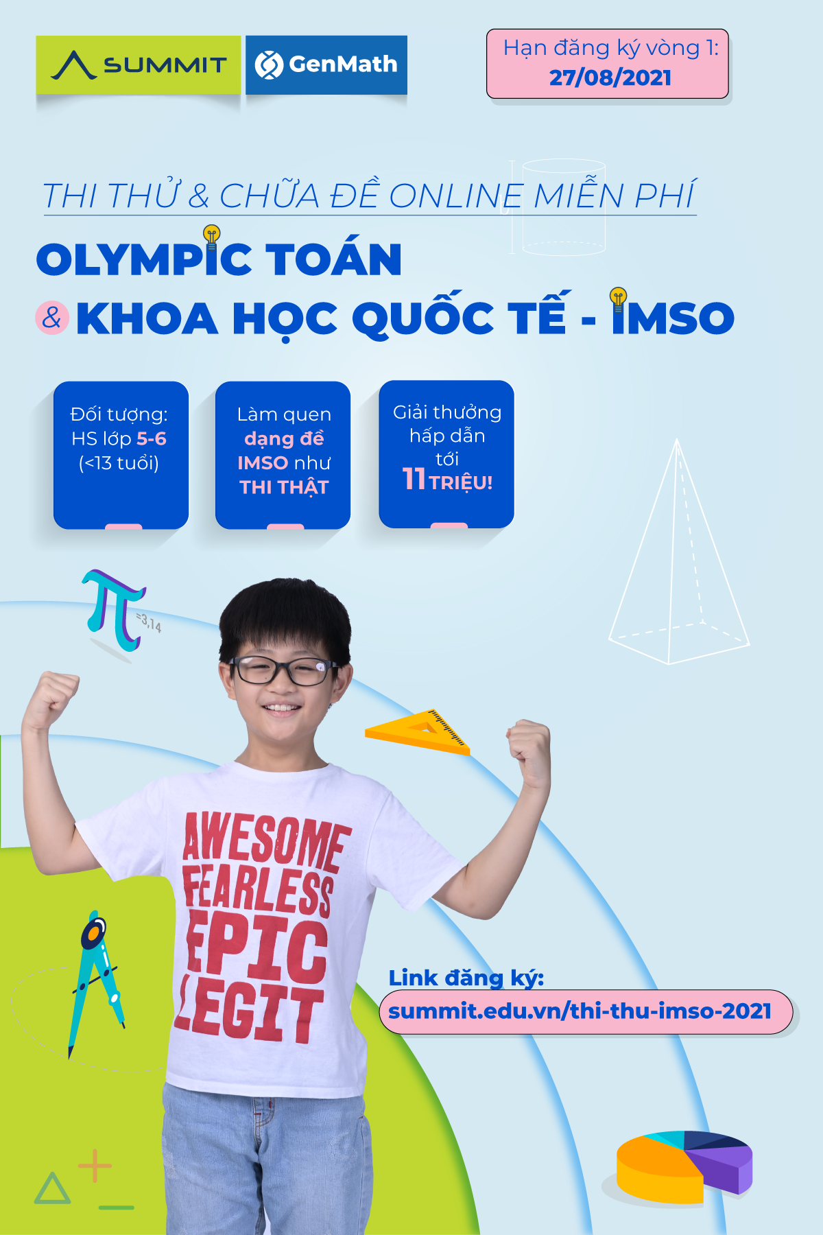 CUỘC THI OLYMPIC TOÁN VÀ KHOA HỌC QUỐC TẾ - IMSO - Summit Education