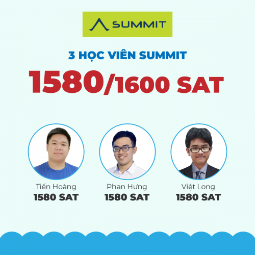 1580 SAT - Summit Education