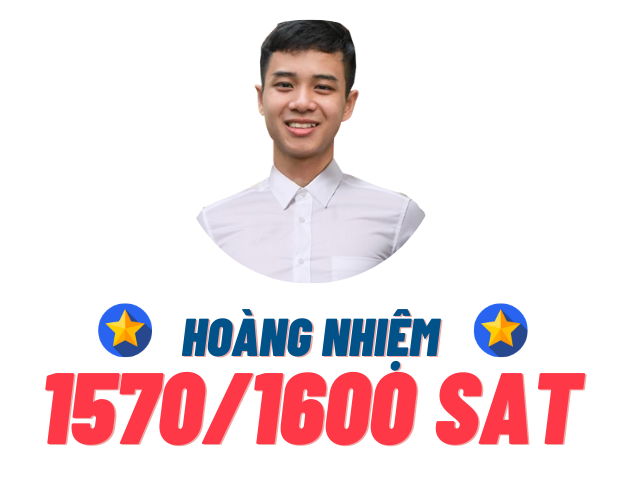 Ngô Hoàng Nhiệm – 1570 SAT - Summit Education