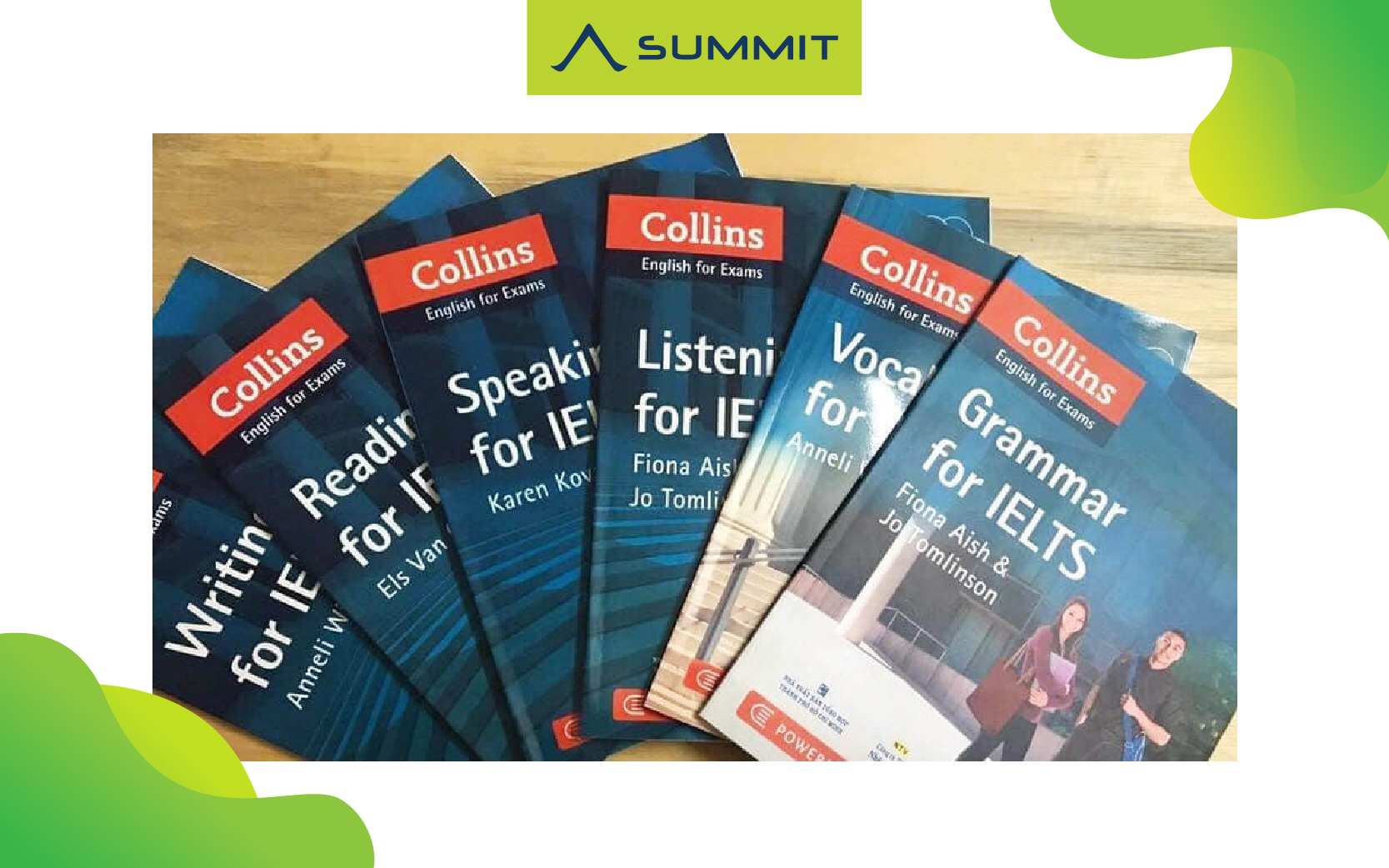 Review chi tiết trọn bộ Collins for IELTS - Summit Education