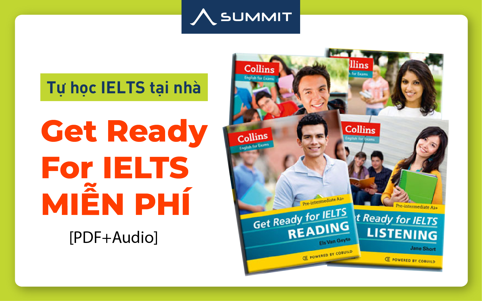 [PDF+Audio] Download Get Ready For IELTS - Summit Education