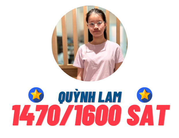 Trương Quỳnh Lam - 1470 SAT - Summit Education